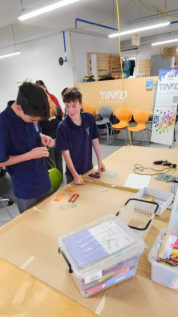 Tech Bug workshop with Te Puke High School – Tinkd Makerspace